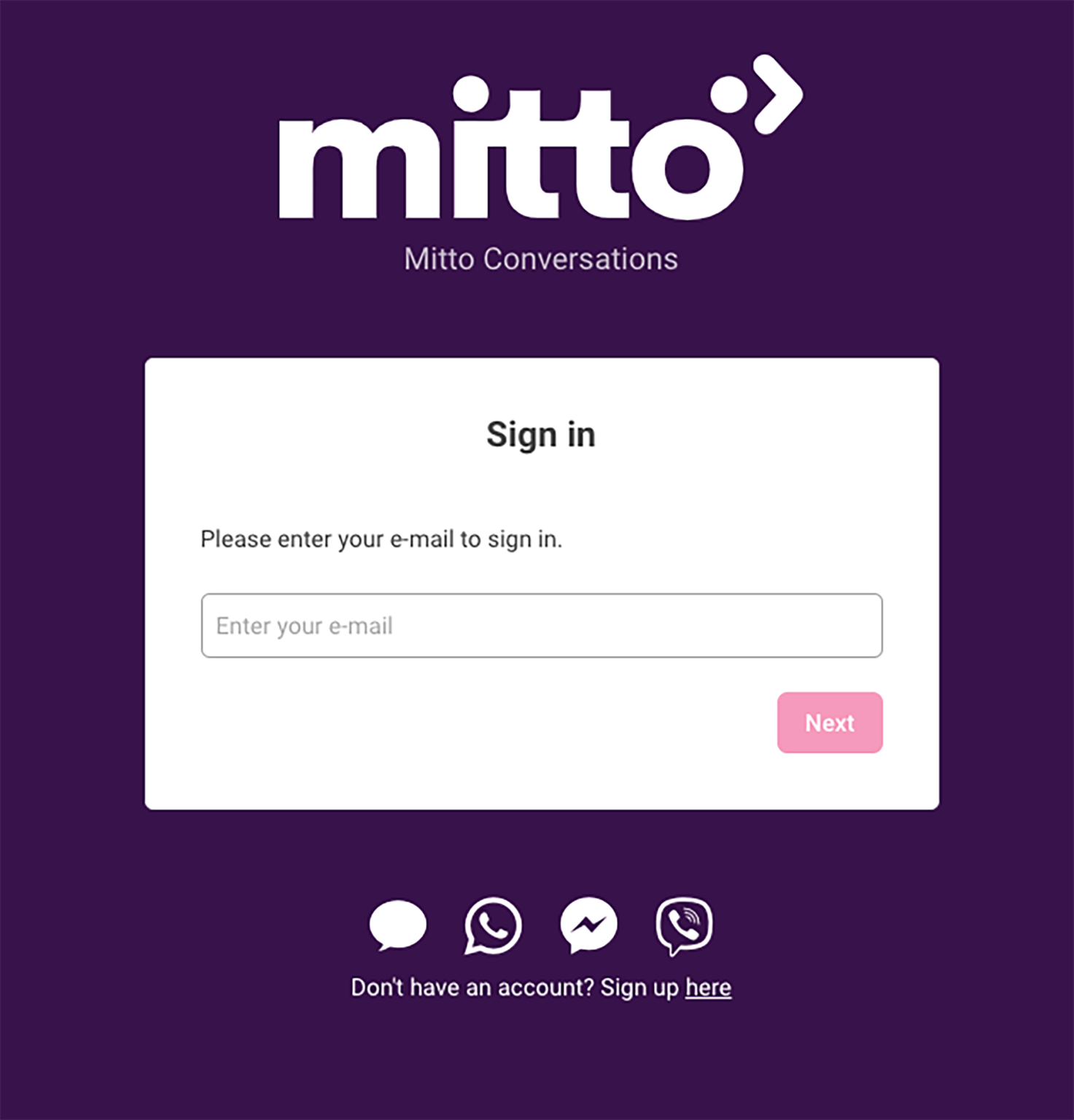 Mitto Conversations Guide Mitto API Developer Hub